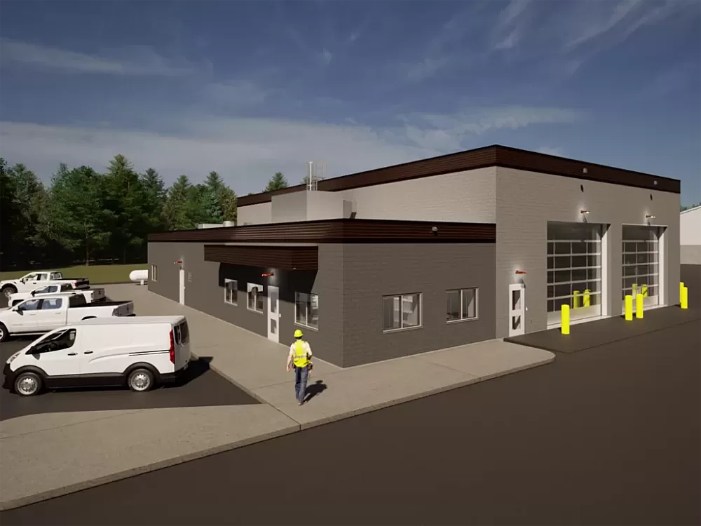 Fenelon Falls Maintenance patrol yard | JCB Construction Canada