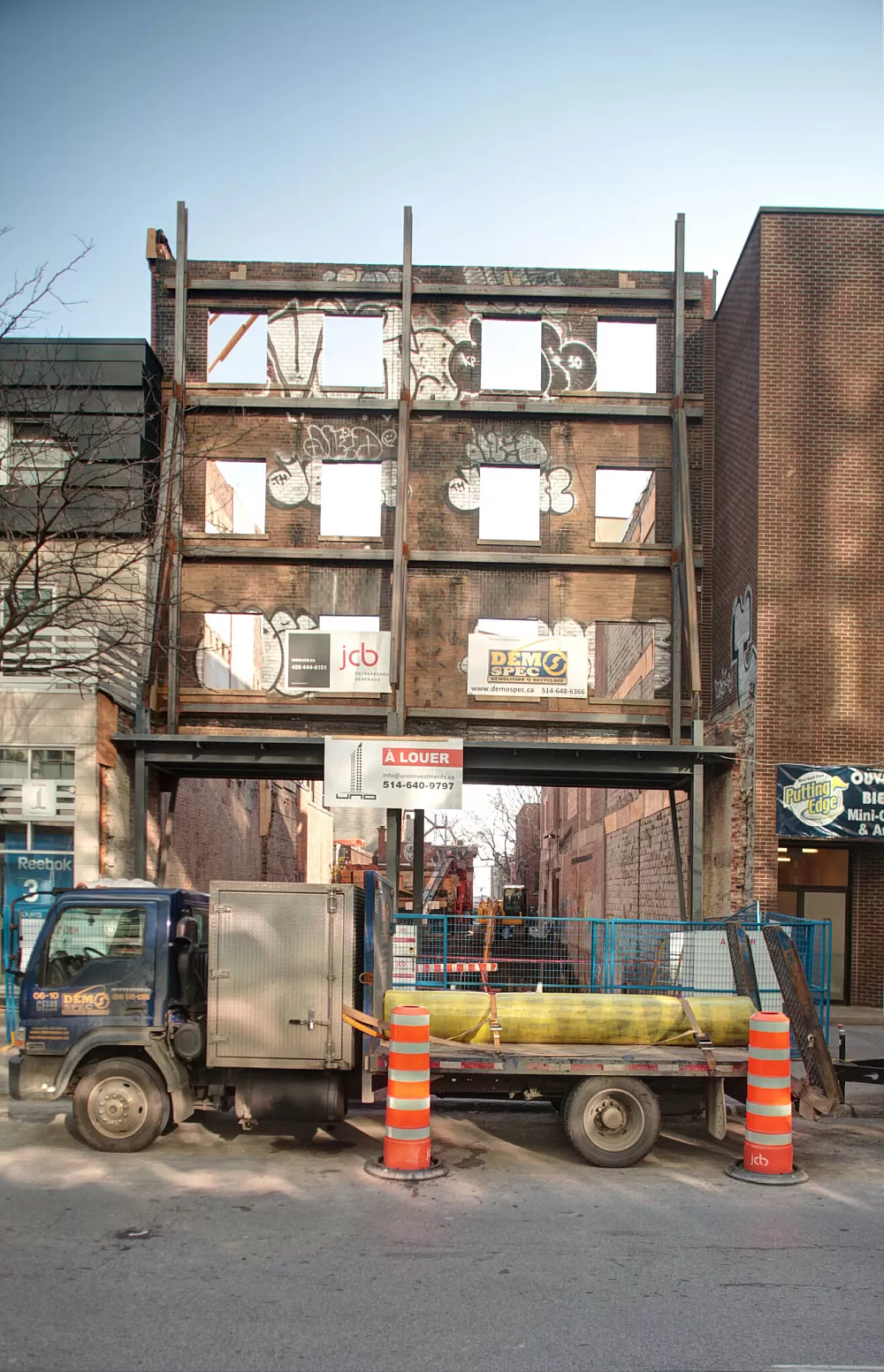 Construction of St. Cathy's Student… | JCB Construction Canada