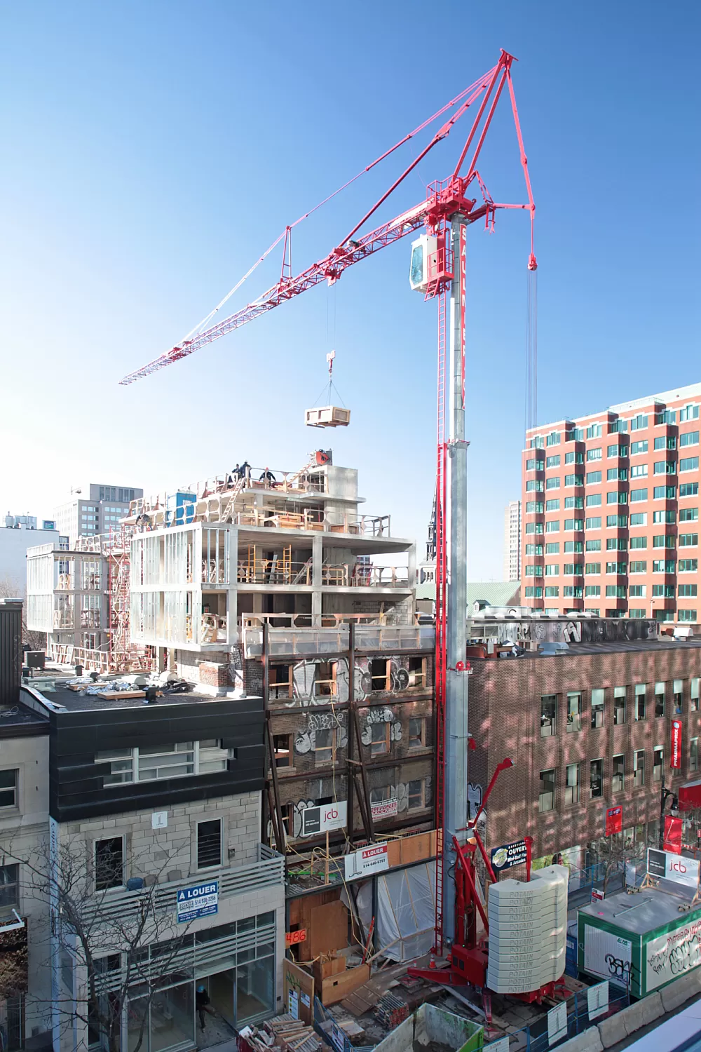 Construction of St. Cathy's Student… | JCB Construction Canada